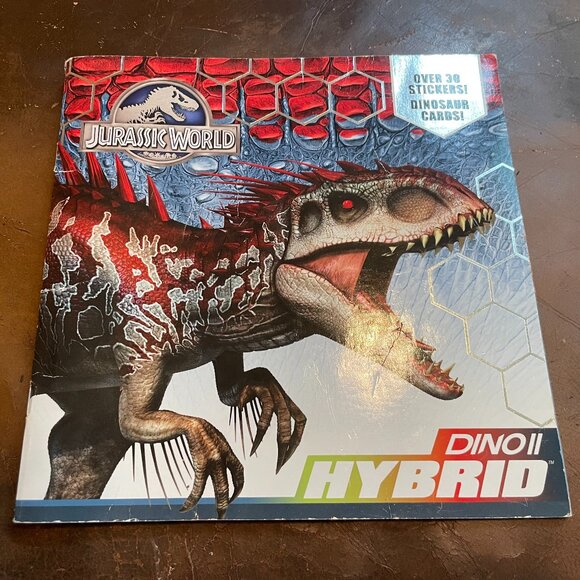 Toys | Jurassic World Dino Ii Hybrid Softback Book | Poshmark
